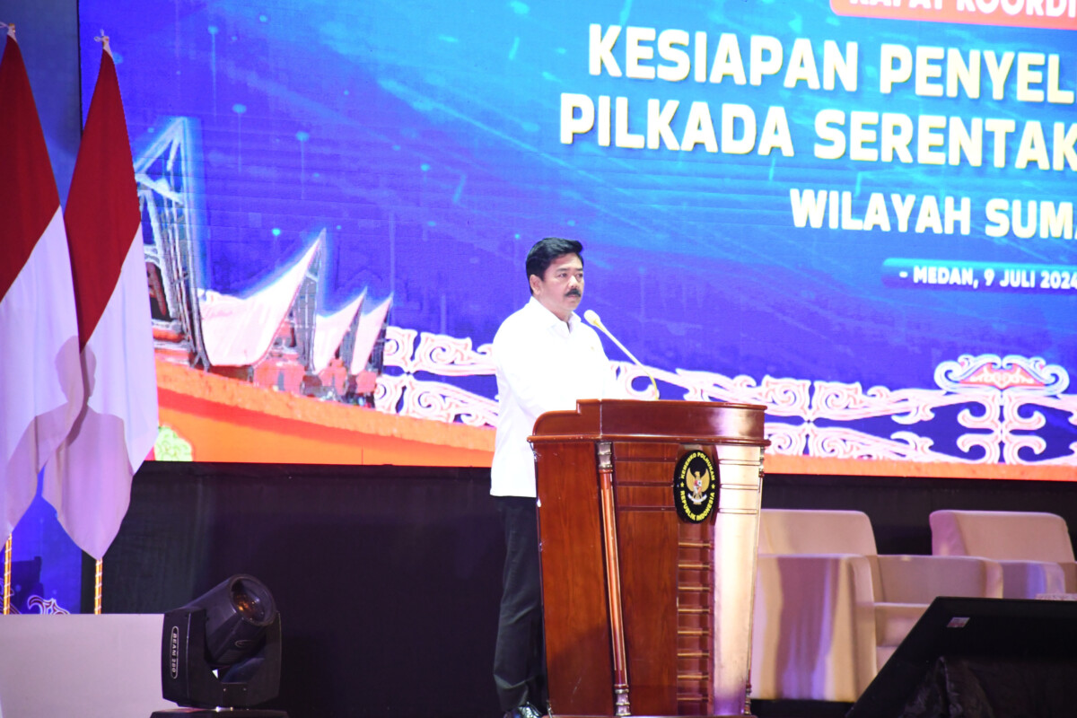 Buka Rakor Kesiapan Penyelenggaraan Pilkada Serentak 2024 Wilayah Sumatera, Menkopolhukam Bahas ...