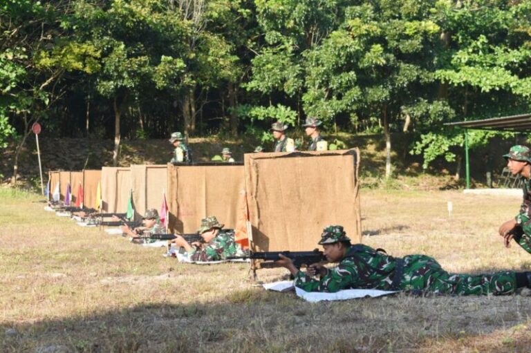 Peluru Tak Pernah Bohong, Korem 081/DSJ Ukur Kemampuan Prajurit dari ...